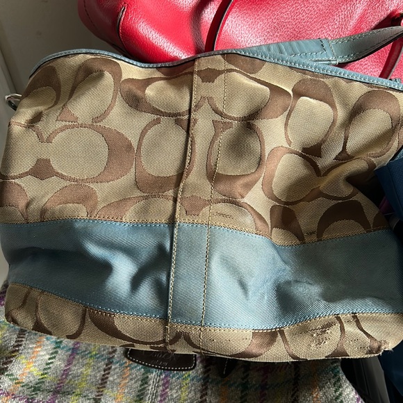 Coach | Bags | Vintage Coach Logo Bag | Poshmark